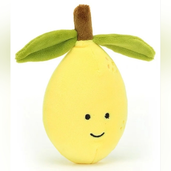 Jellycat | Toys | Jellycat Fabulous Fruit Lemon 6x3 Soft Plush Nwt ...